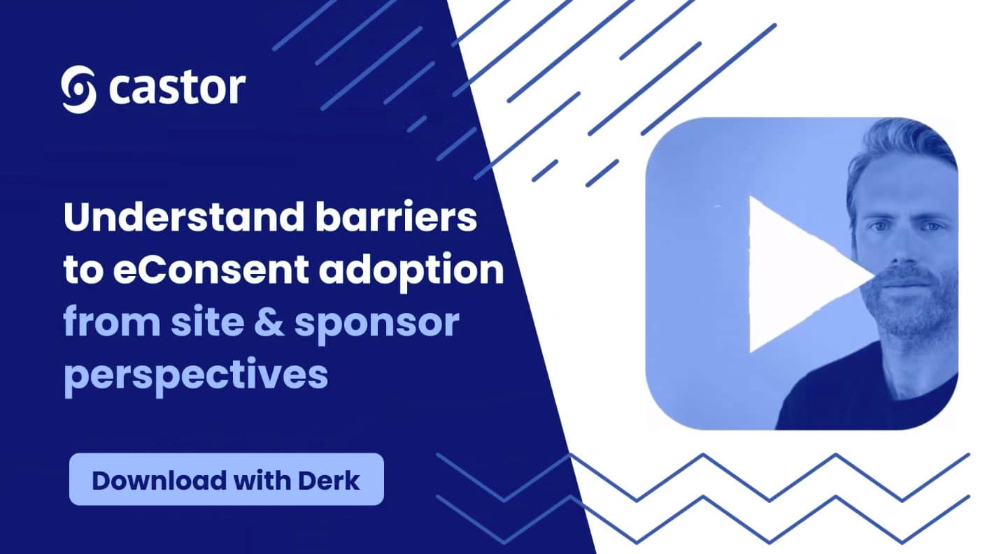 Barriers to eConsent Adoption from Site and Sponsor Perspectives